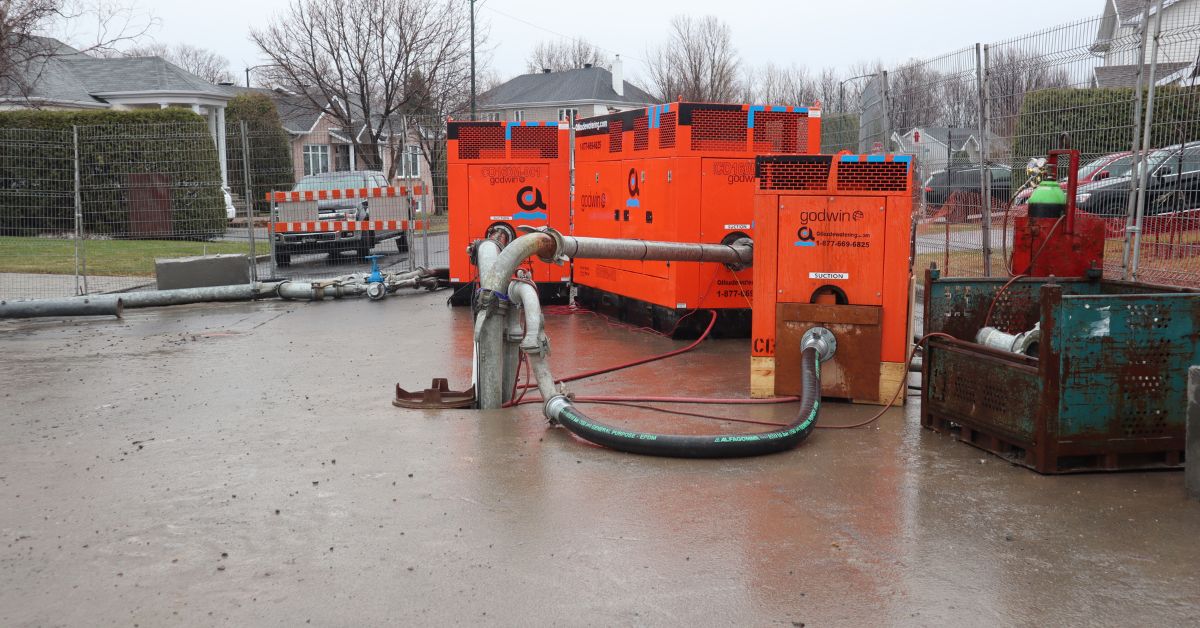 Dewatering and bypass operation with Smartrek - Smartrek